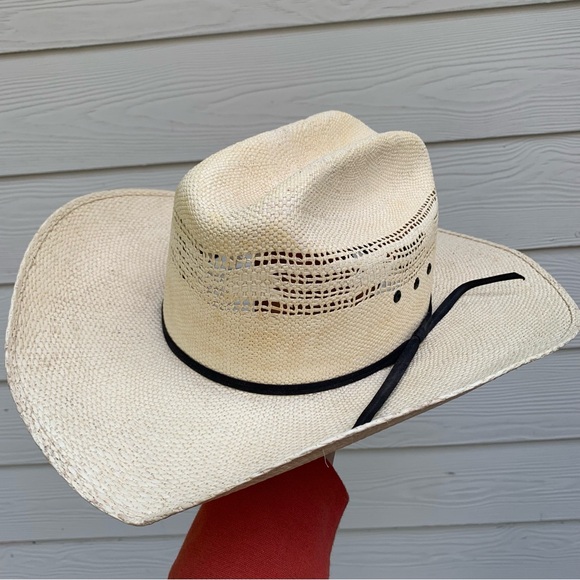 Accessories | Ranger Cowboy Hat 2x Straw Bangora 7 12 | Poshmark